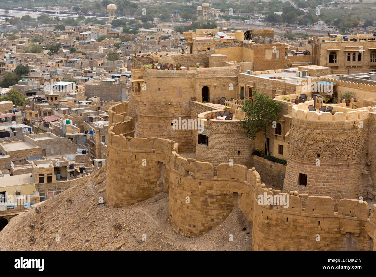 Town view and city wall hi-res stock photography and images - Alamy