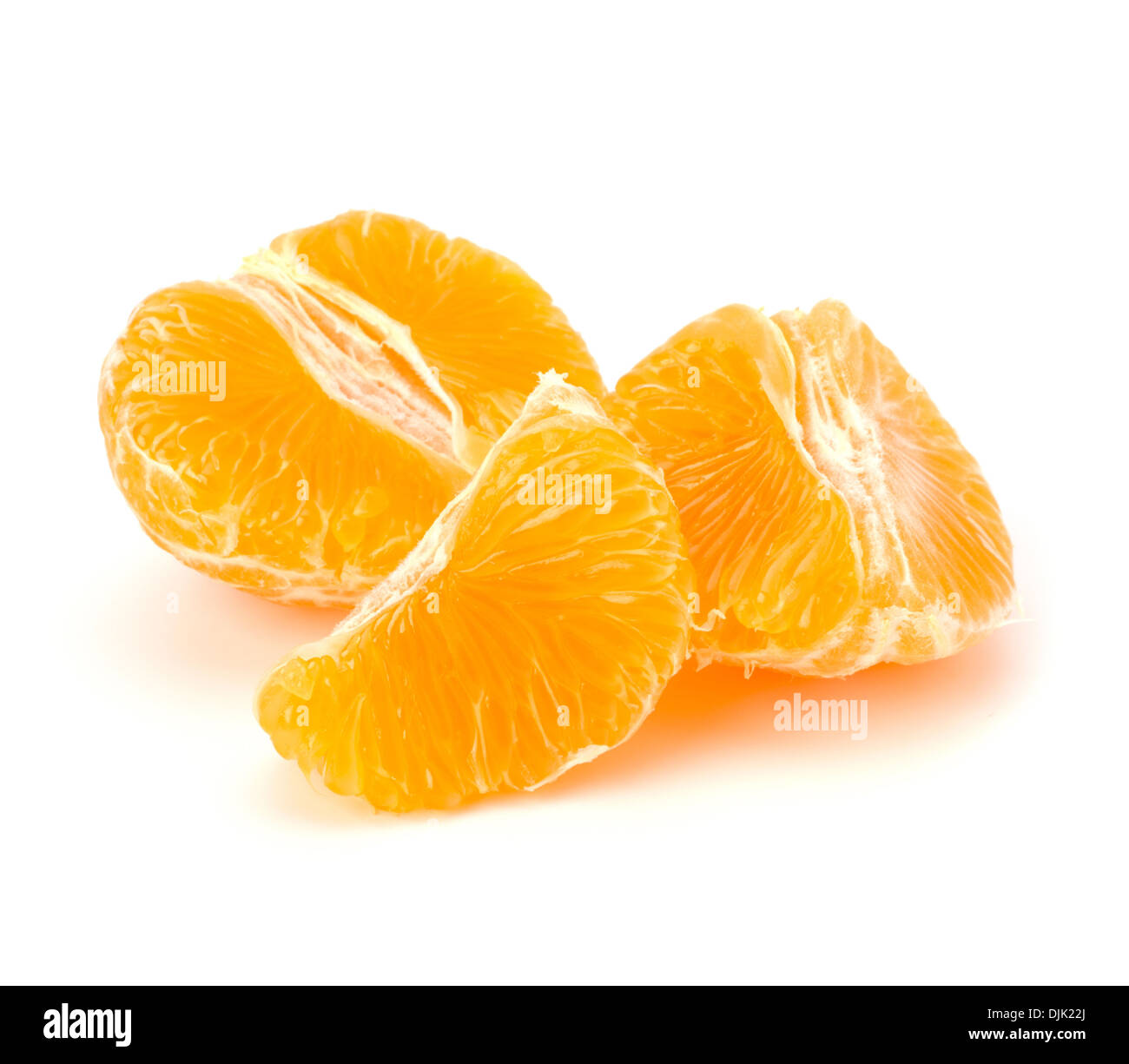 Tangerine isolated on white background Stock Photo - Alamy