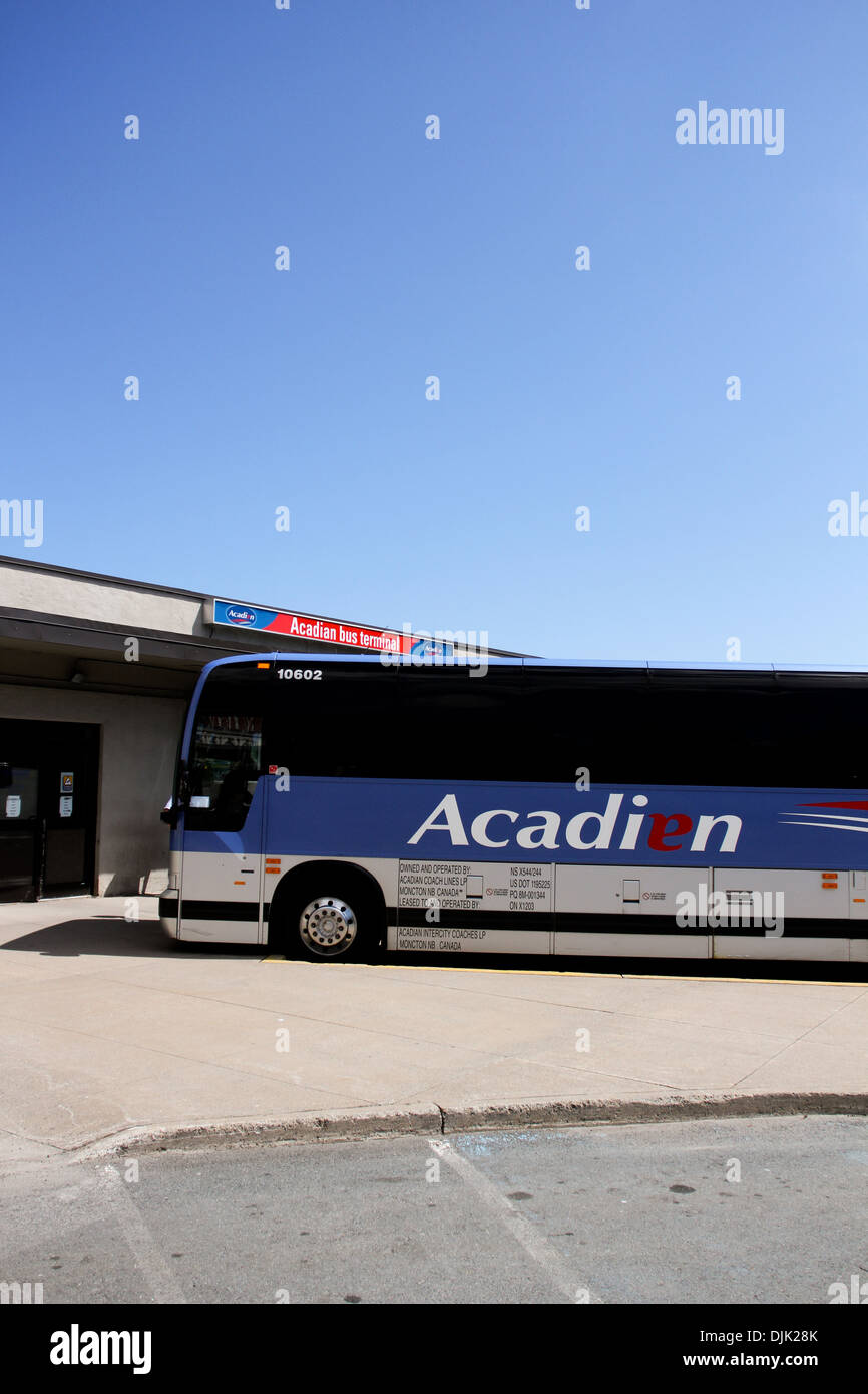 The Acadian Lines terminal, Halifax, N.S Stock Photo - Alamy