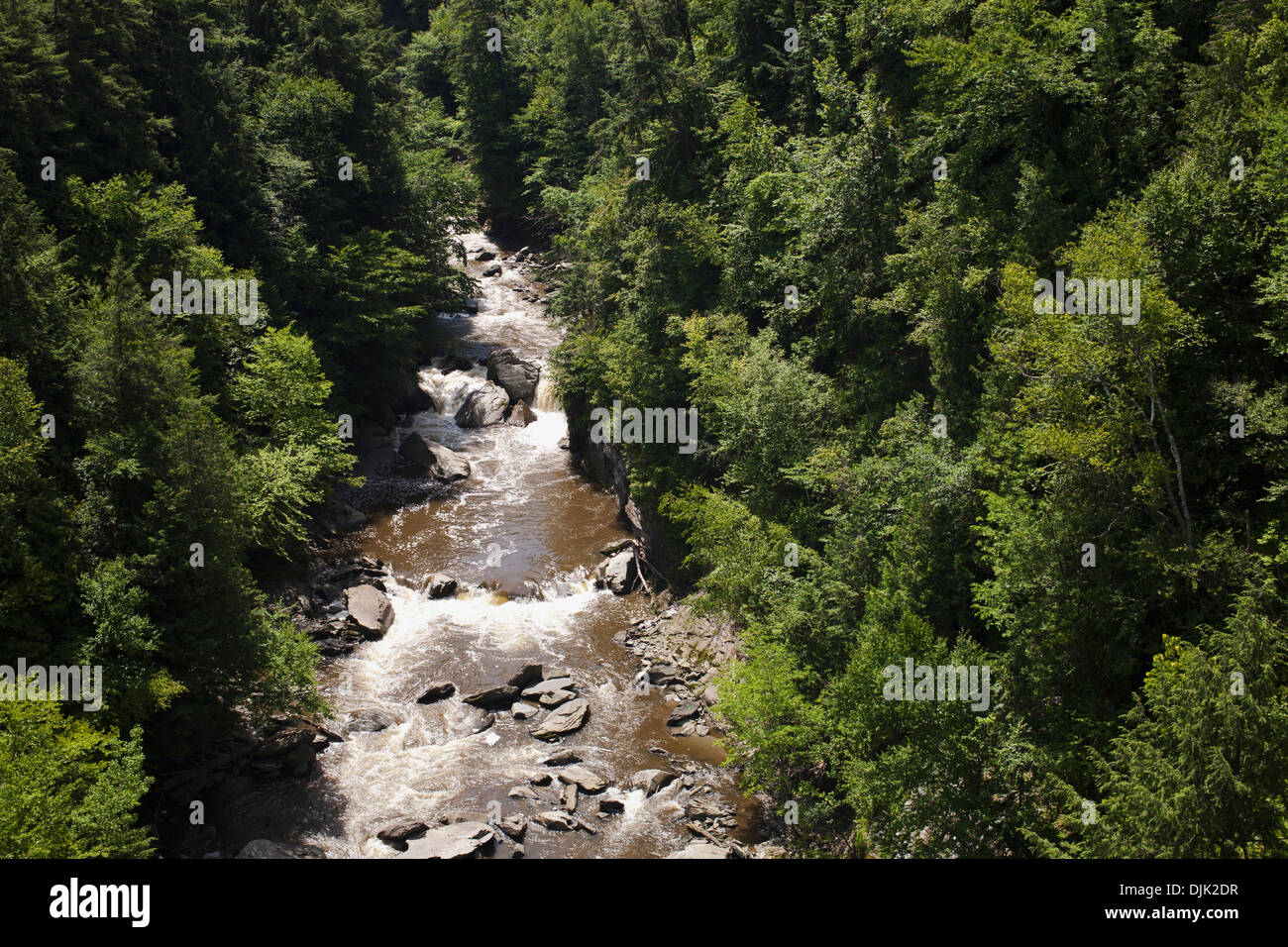 Coaticook river gorge coaticook quebec hi-res stock photography and ...