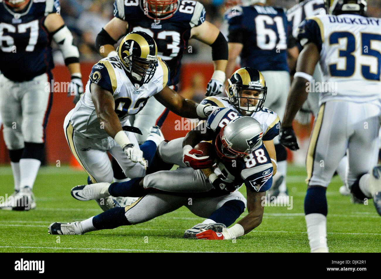 Aug. 26, 2010 - Foxborough, Massachusetts, United States of America ...