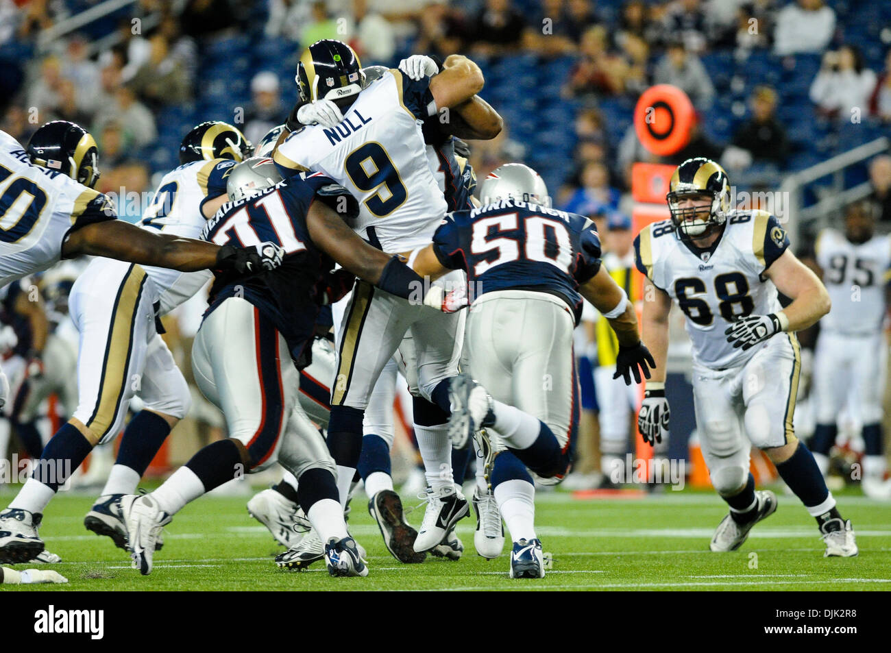 Aug. 26, 2010 - Foxborough, Massachusetts, United States of America ...