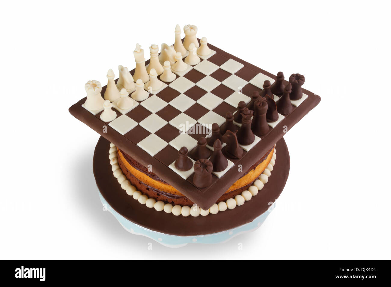 Chess board cake hi-res stock photography and images - Alamy