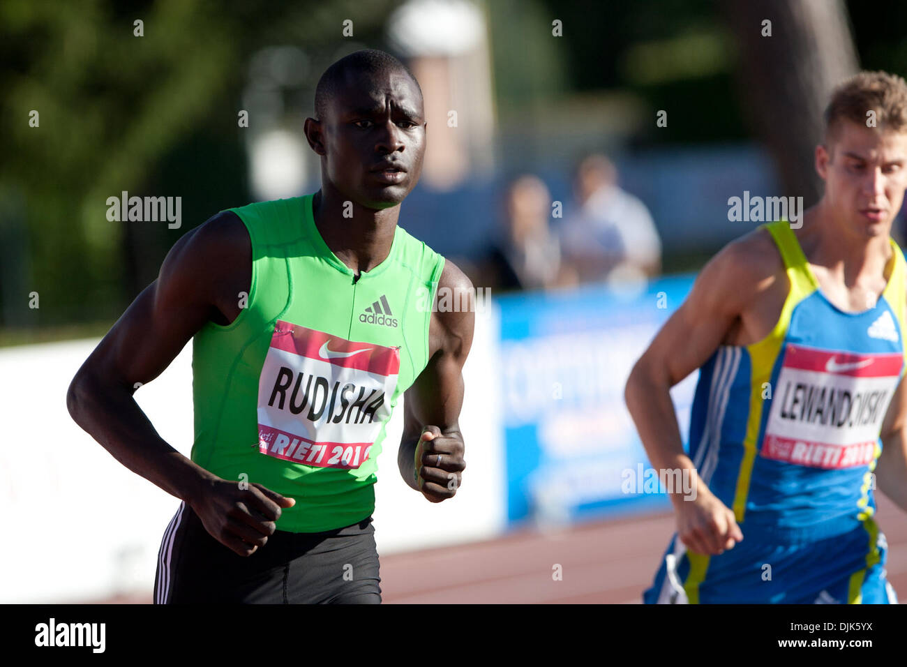 Aug. 29, 2010 - Rieti, Italy - David Lekuta Rudisha set the new world ...