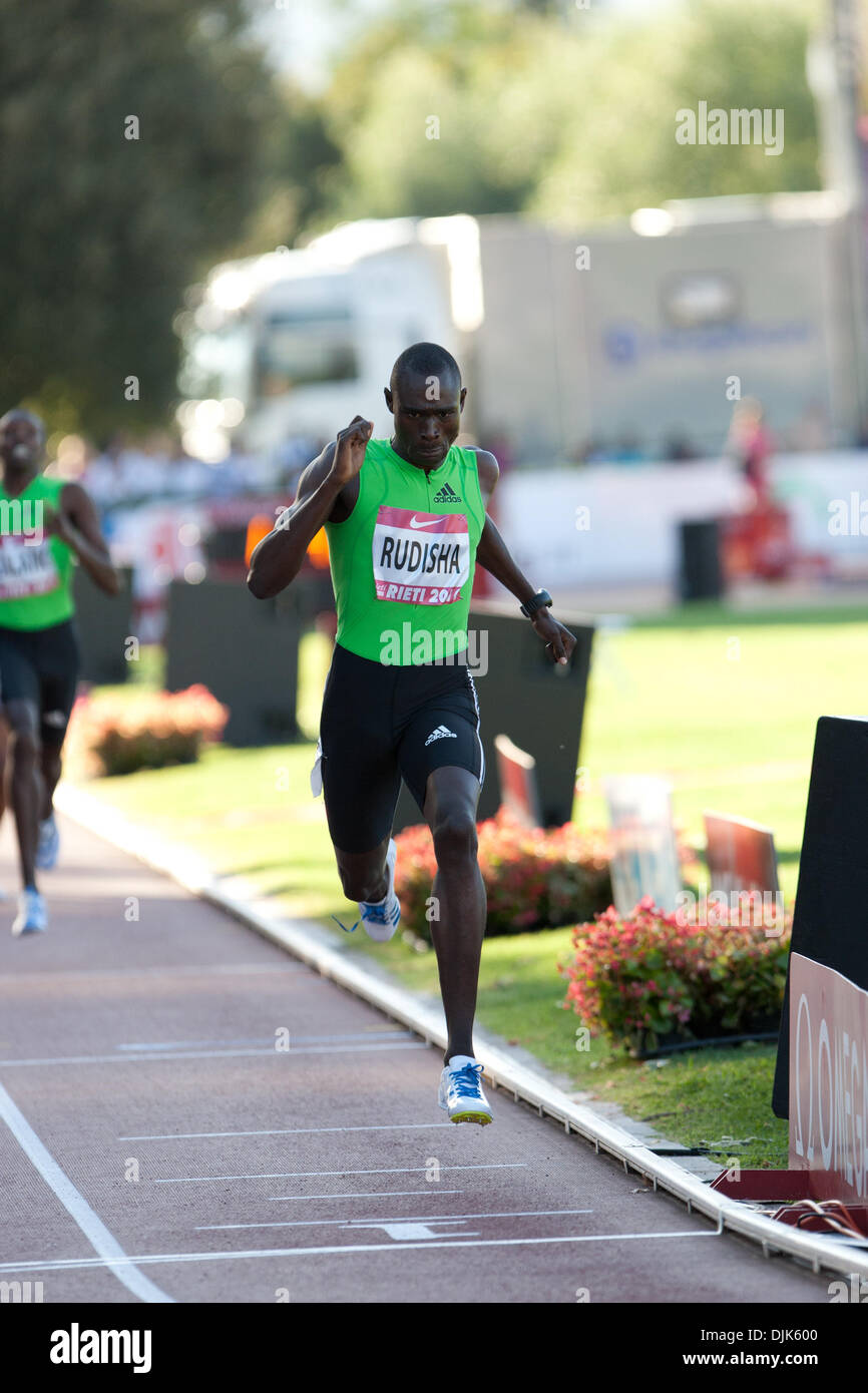 Aug. 29, 2010 - Rieti, Italy - David Lekuta Rudisha set the new world ...
