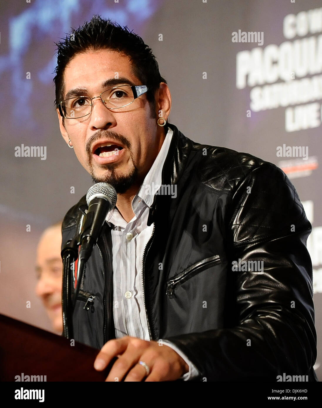 Aug 31,2010- Beverly Hills, California, USA. Antonio Margarito talks ...