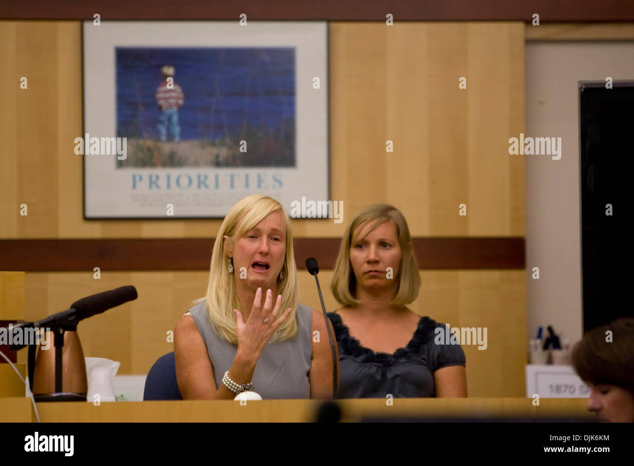 Aug. 31, 2010 - Vista, California, USA - During an emotionally charged ...