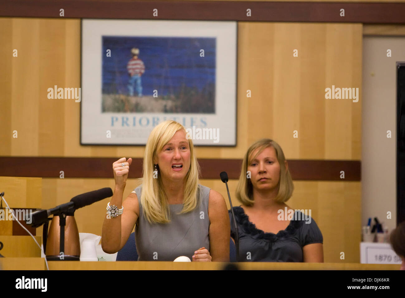 Aug. 31, 2010 - Vista, California, USA - During an emotionally charged ...