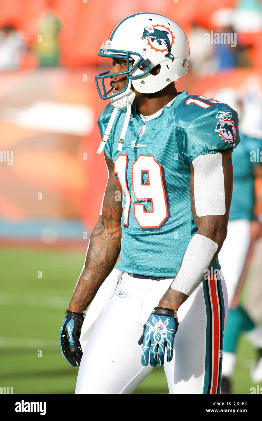 Miami dolphins wide receiver brandon hi-res stock photography and ...