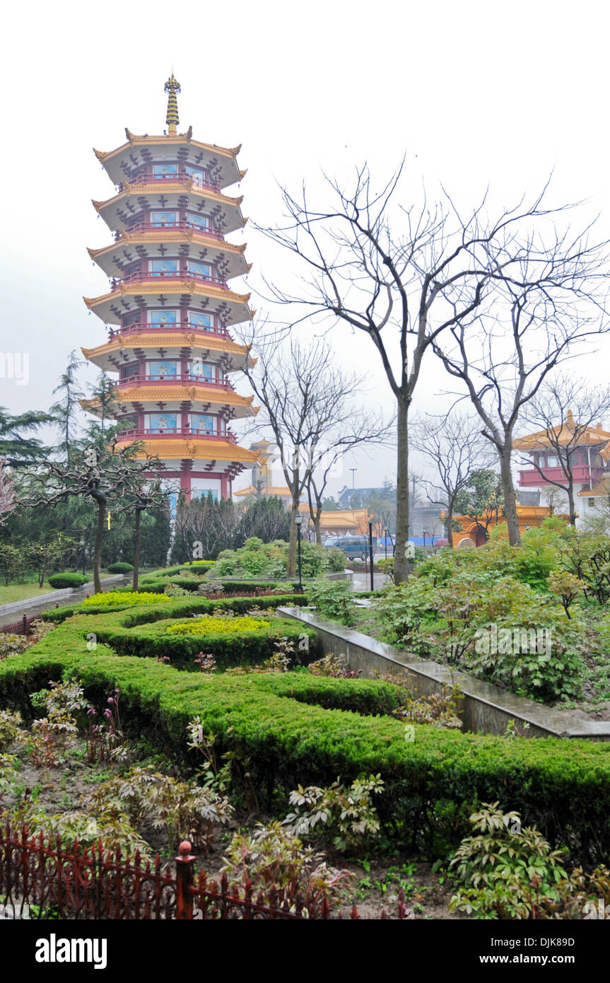 Shanghai pagoda hi-res stock photography and images - Alamy