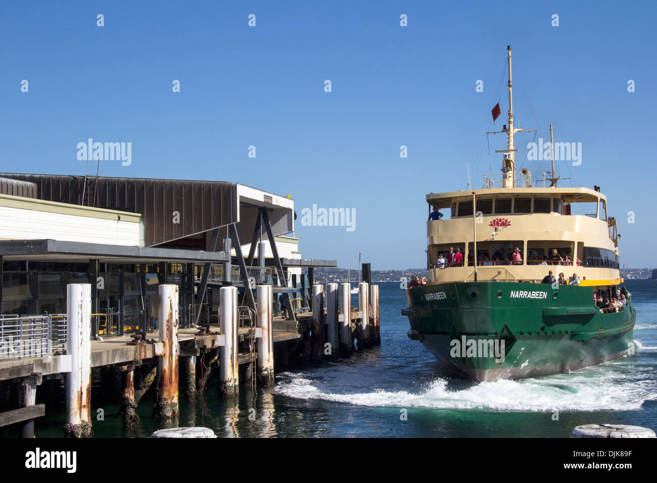 Manly ferry passengers hi-res stock photography and images - Alamy