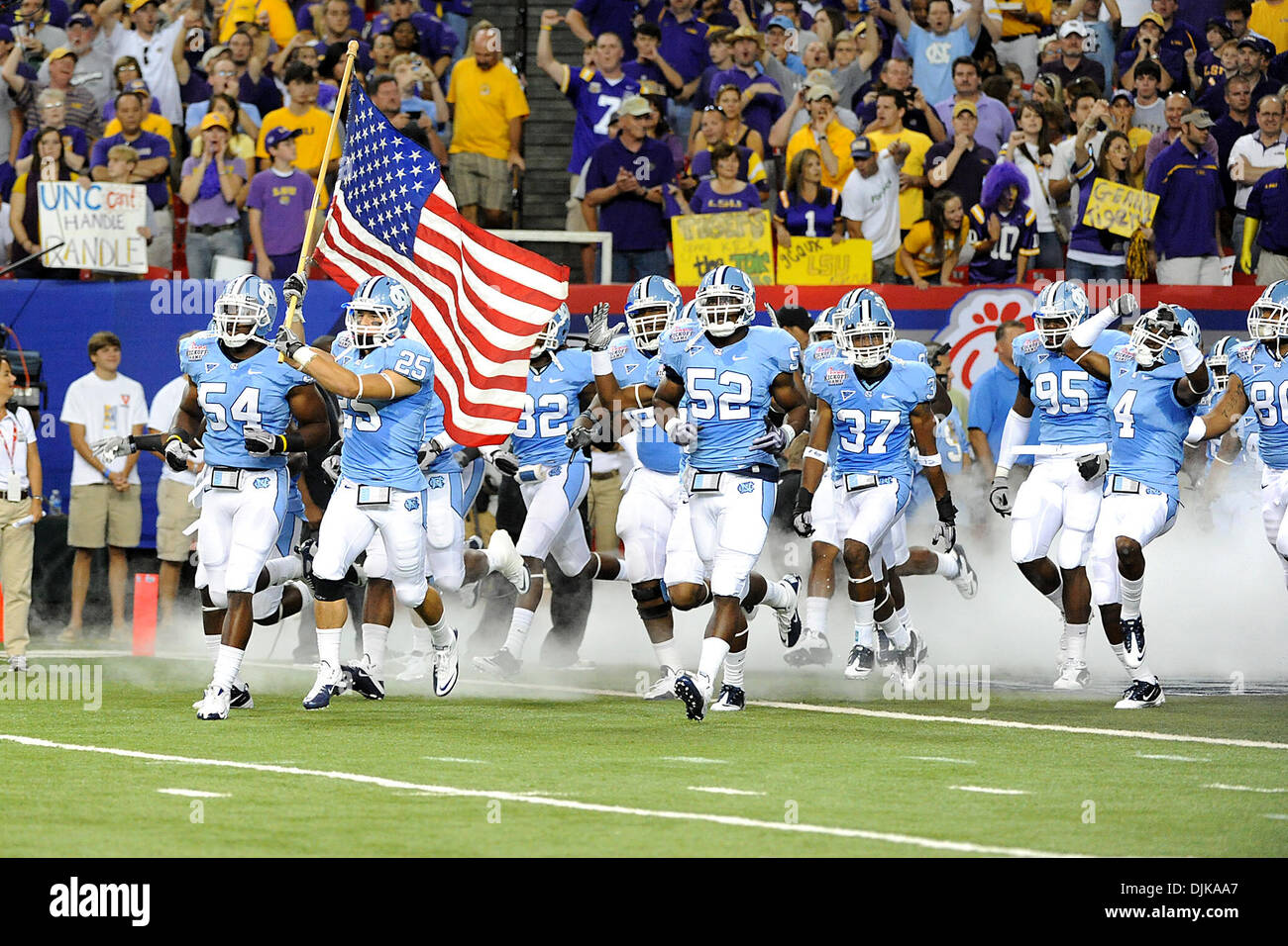 Sep. 03, 2010 - Atlanta, Georgia, United States of America - The UNC ...