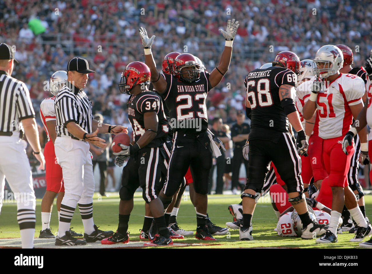 Sep. 04, 2010 - San Diego, California, United States of America - Aztec ...