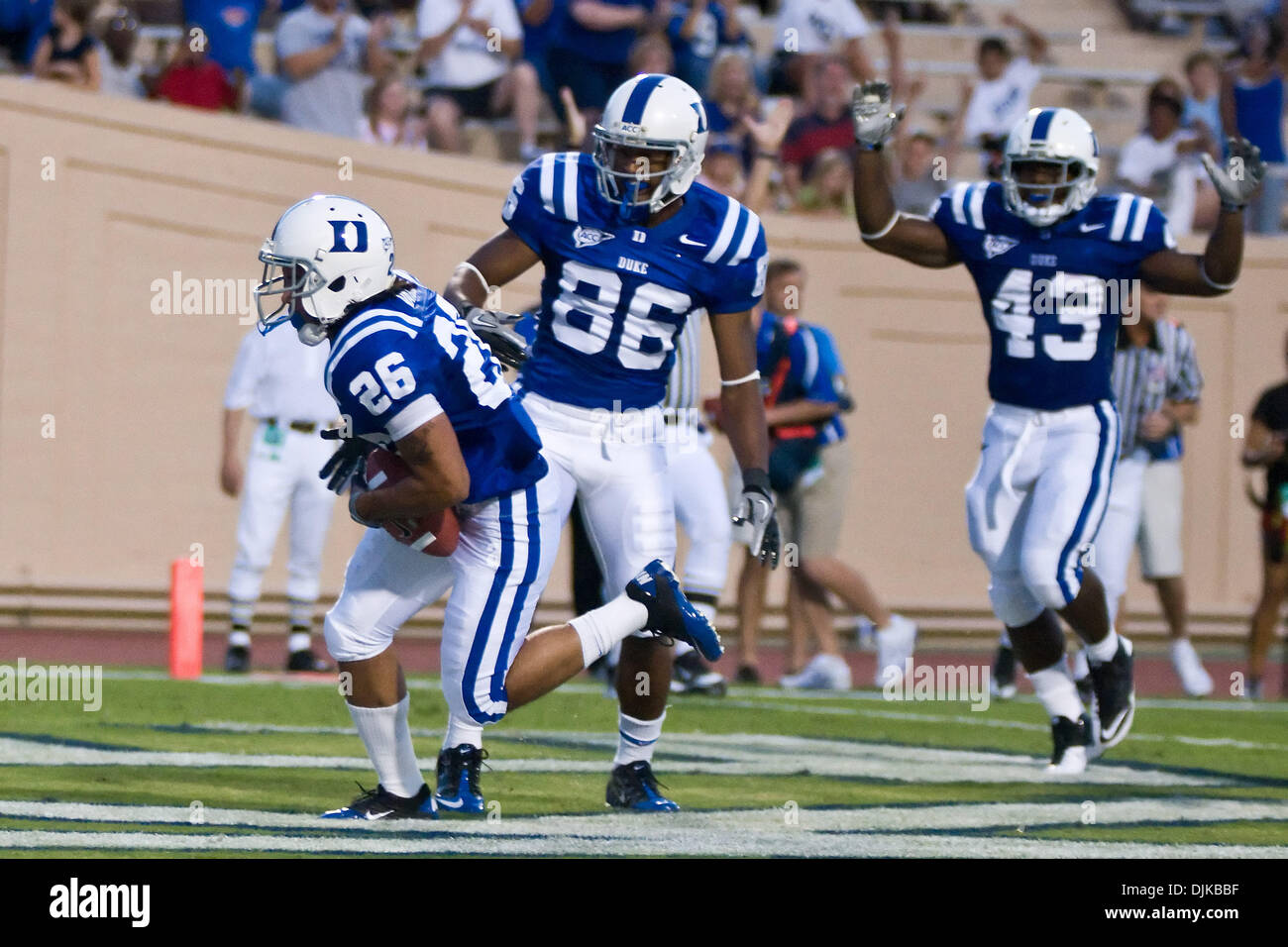Sep. 04, 2010 - Durham, North Carolina, United States of America - Duke ...