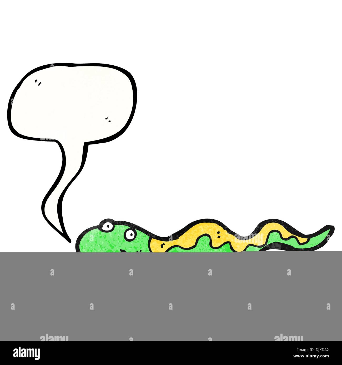 Cartoon crawling snake Cut Out Stock Images & Pictures - Alamy