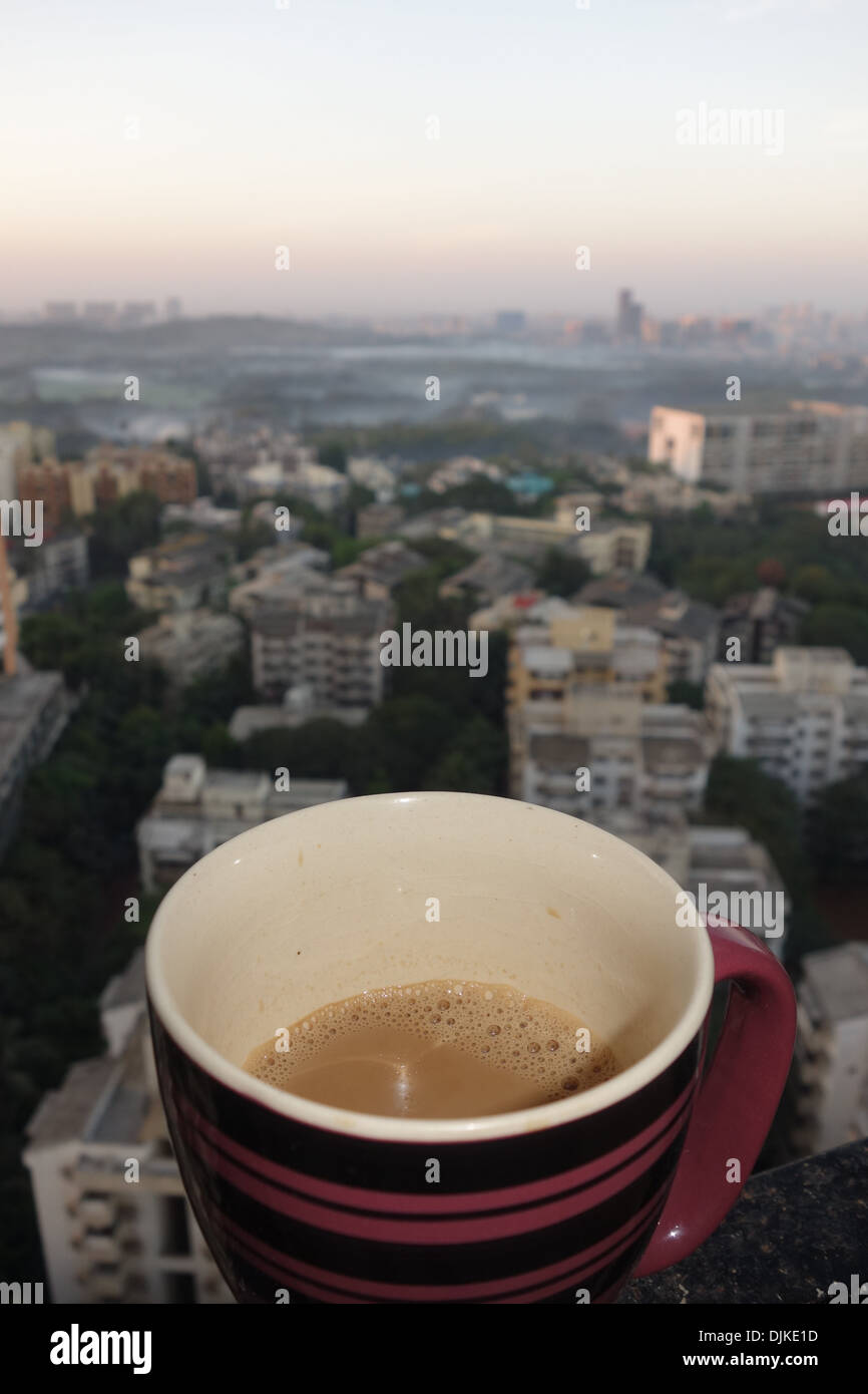 Coffee on the balcony hi-res stock photography and images - Alamy