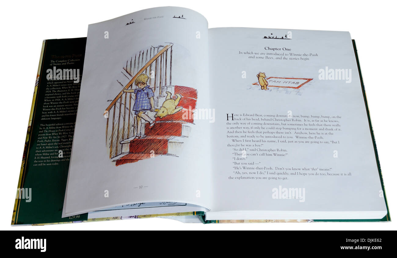 The gorgeous EH Shepard illustrated version of Winnie the Pooh by AA ...