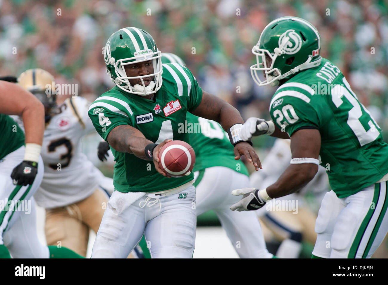 Cfl saskatchewan roughriders winnipeg blue bombers mosaic stadium ...