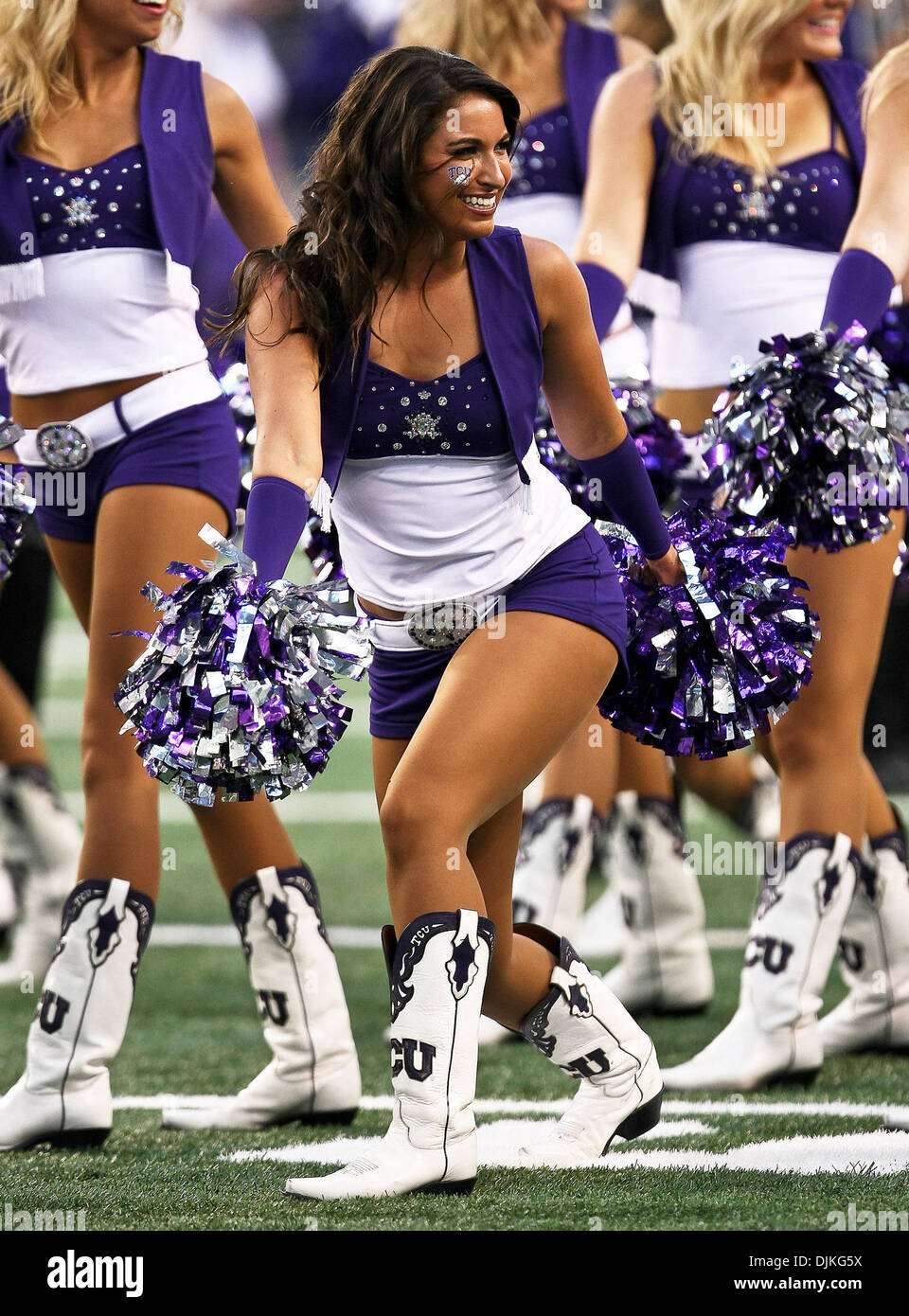 Tcu cheerleaders hi-res stock photography and images - Alamy