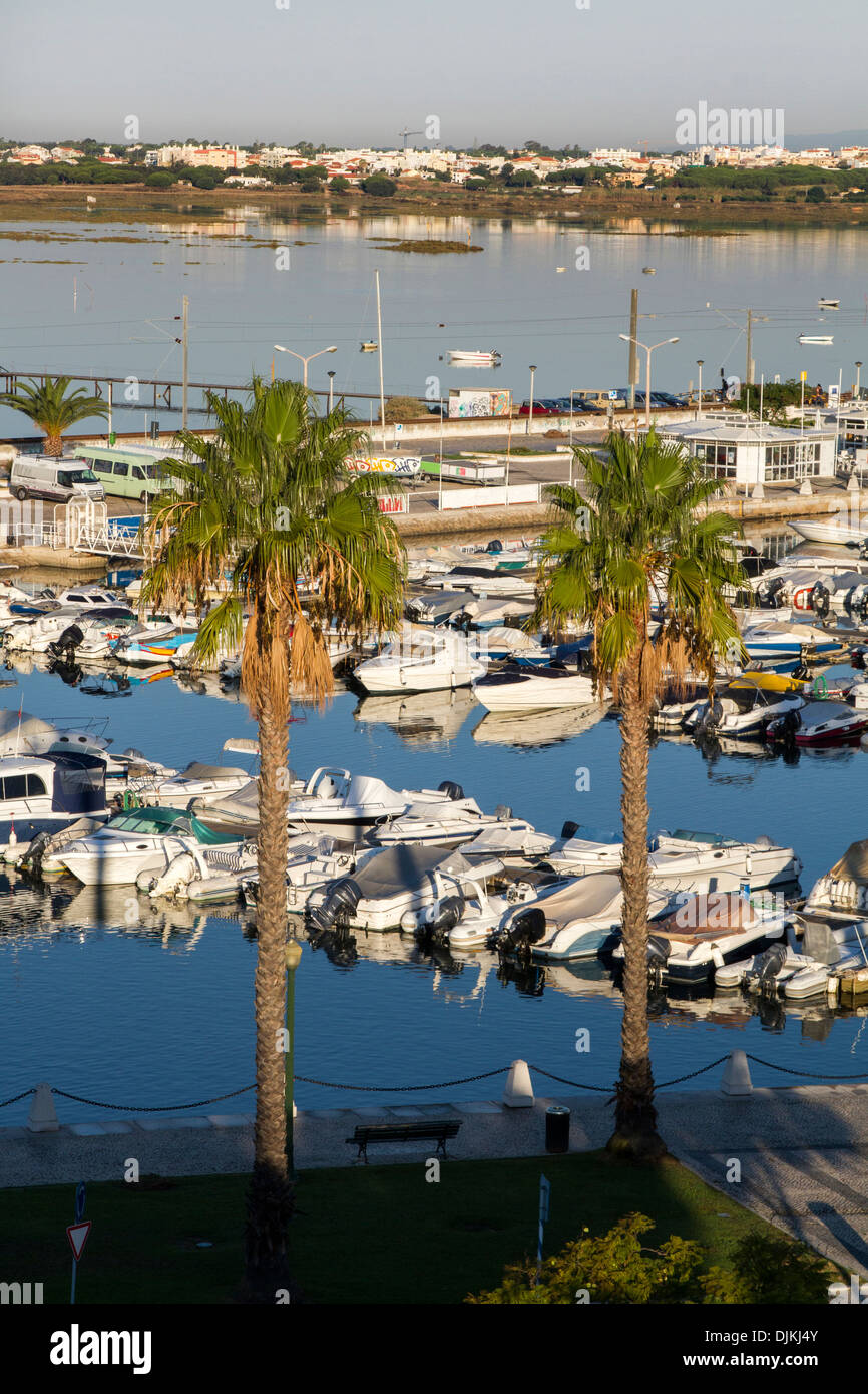 View of the marina located in Faro, Portugal Stock Photo - Alamy