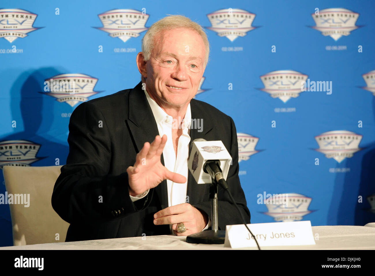 Jerry Jones Owner Dallas Cowboys High Resolution Stock Photography and ...