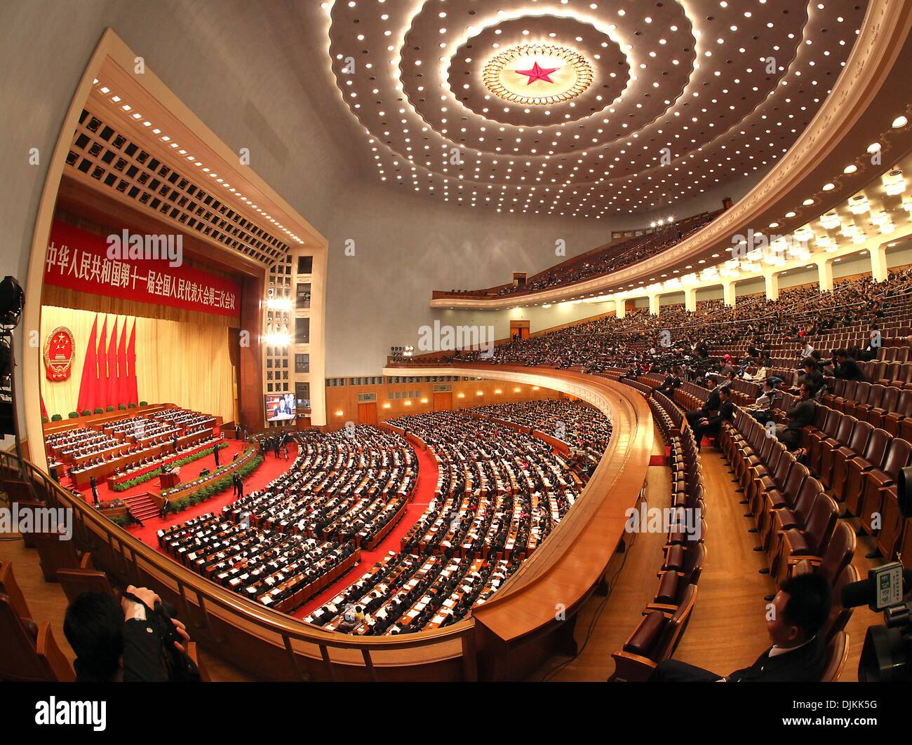 Beijing, CHINA, China. 8th March, 2010. China's annual National People ...