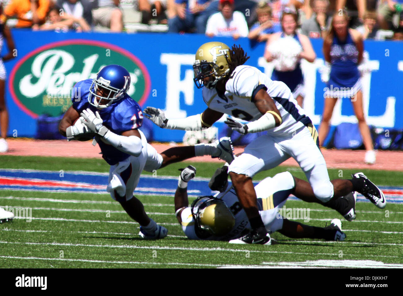 Sept. 11, 2010 - Lawrence, Kansas, United States of America - Georgia ...