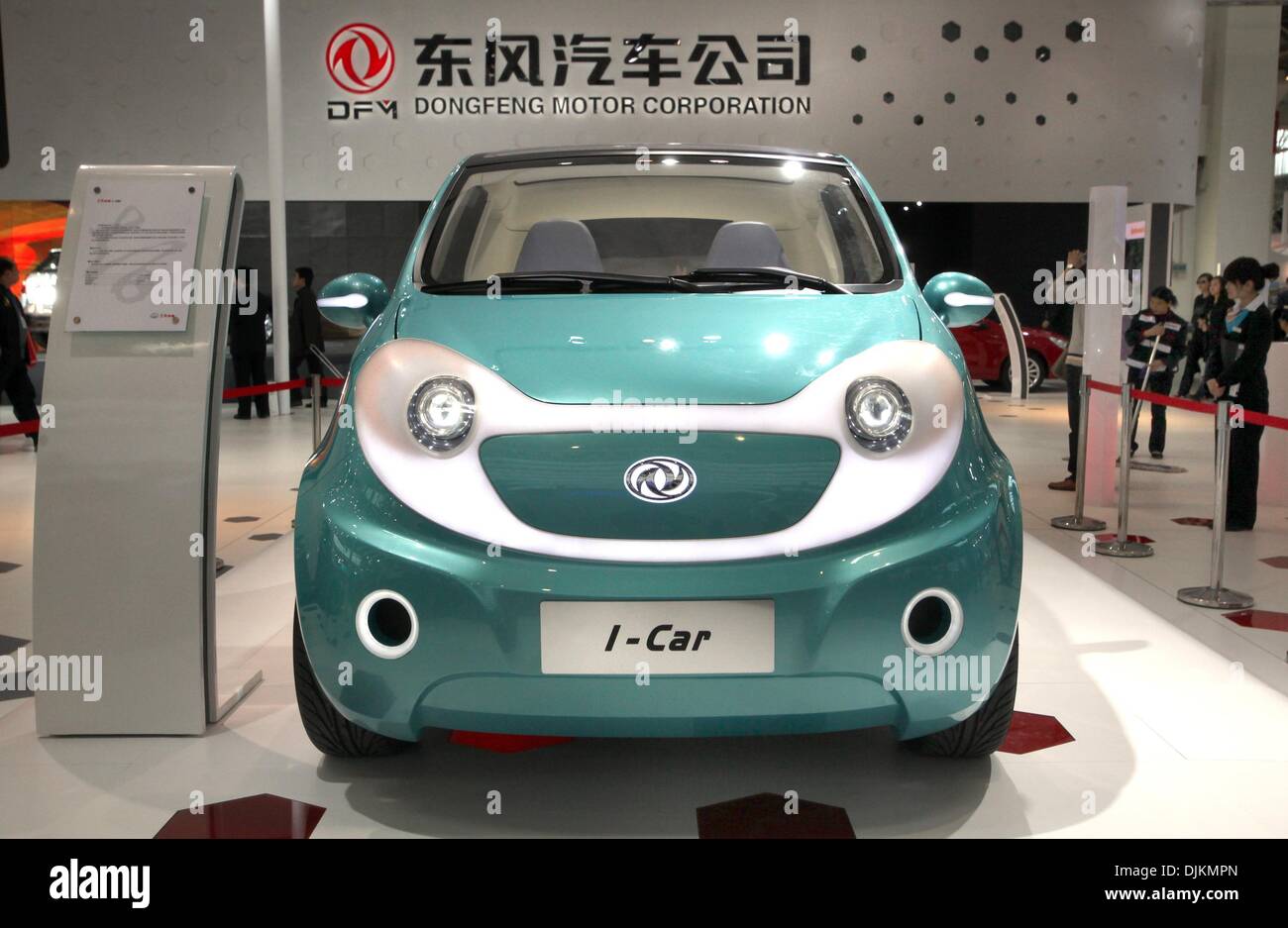 Beijing, CHINA, China. 23rd April, 2010. Donfeng Motor's new electronic ...