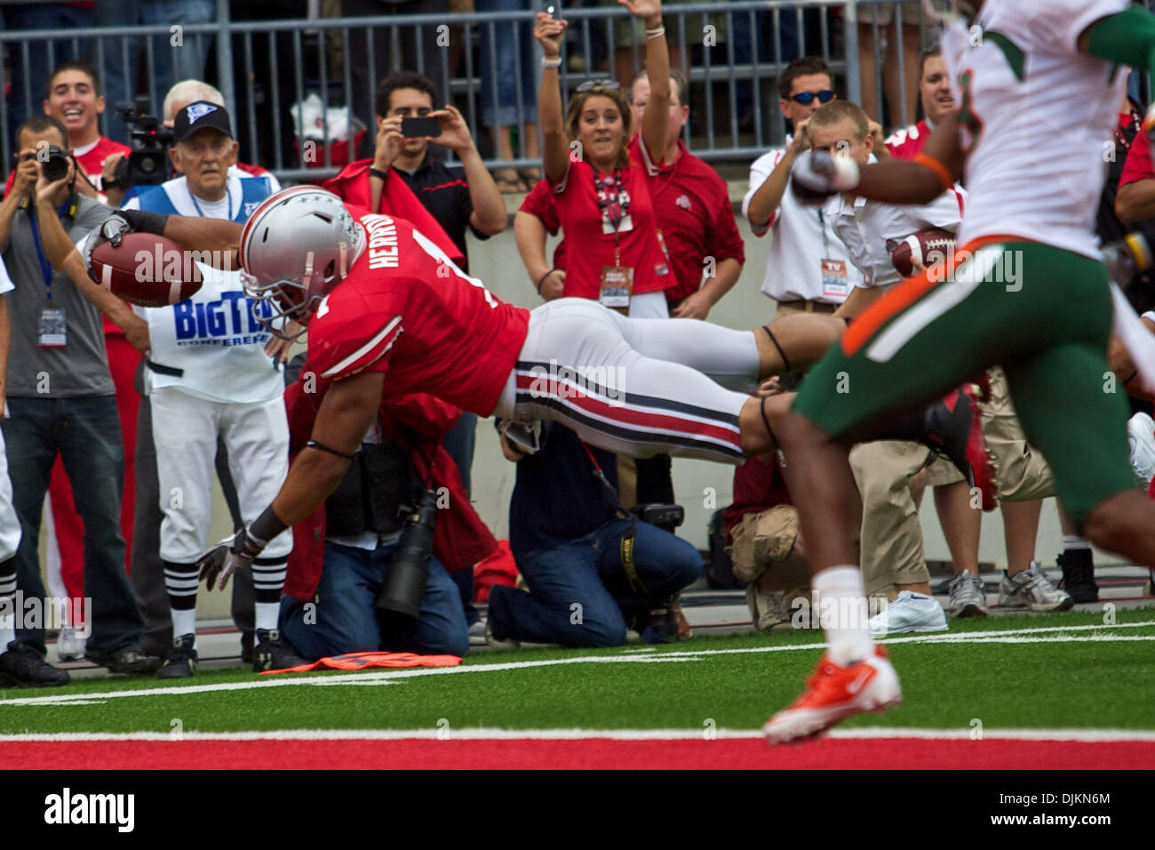 Play football on led hi-res stock photography and images - Alamy