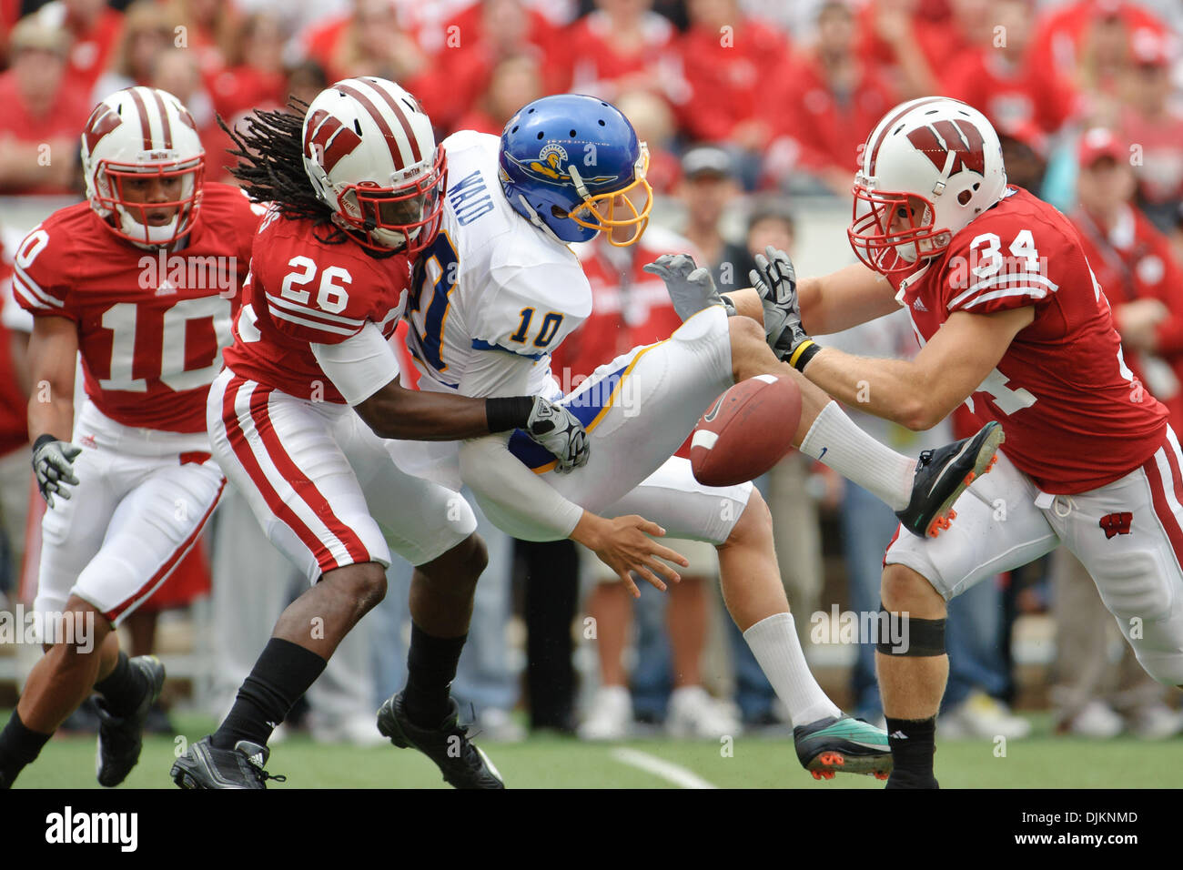 Sep. 11, 2010 - Madison, Wisconsin, United States of America - San Jose ...