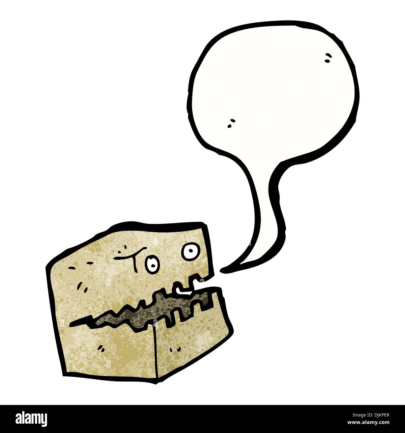 Retro cartoon with texture. Isolated on White Stock Vector Image & Art ...