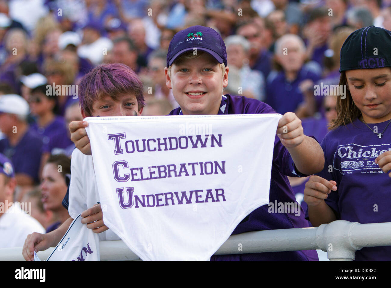 Tcu fans hi-res stock photography and images - Alamy