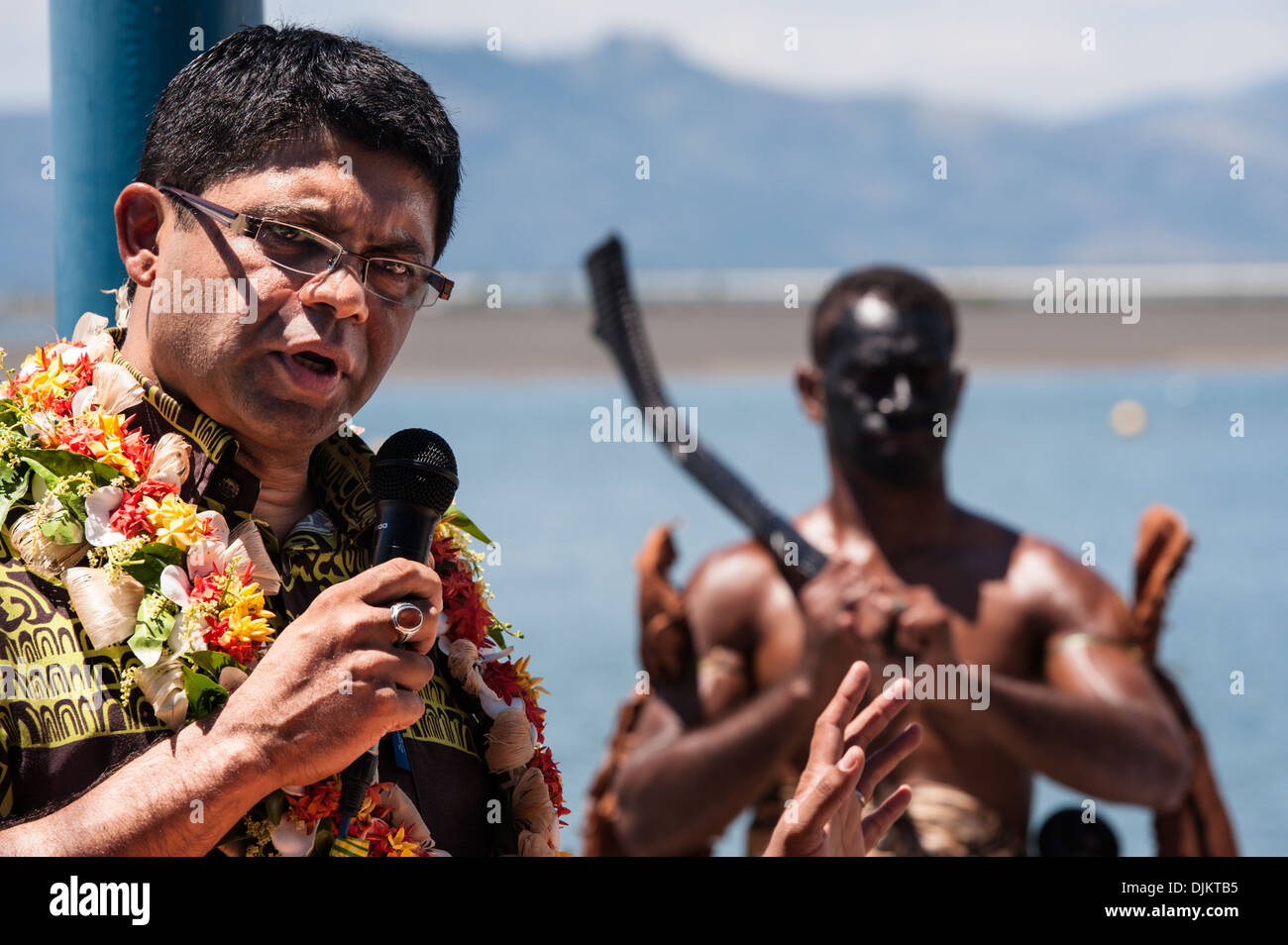 Fiji Fijian Traditional Costume High Resolution Stock Photography and ...
