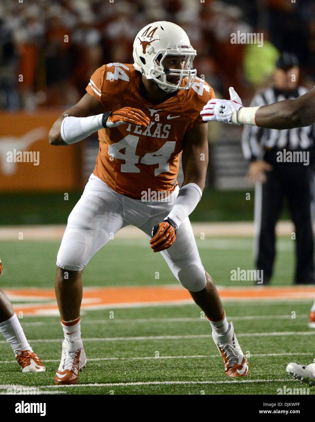 Austin, TX, USA . 28th Nov, 2013. Nov 28, 2013. Jackson Jeffcoat #44 of ...