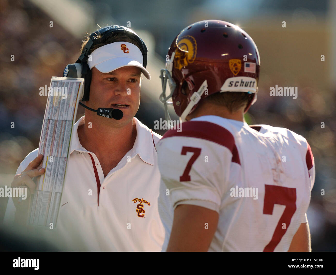 Matt Barkley Usc Helmet