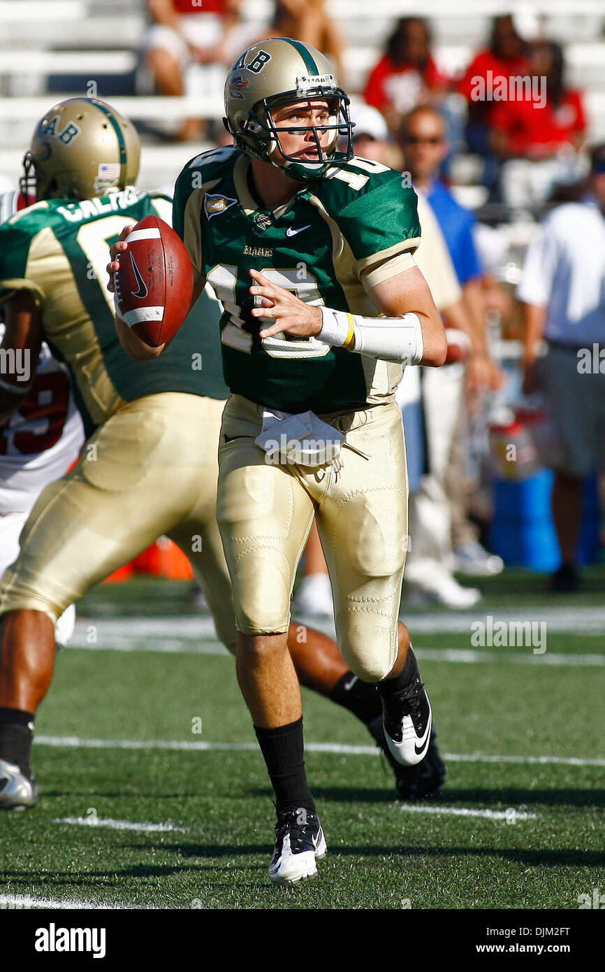 Sept. 18, 2010 - Birmingham, Al, United States of America - UAB Blazers ...