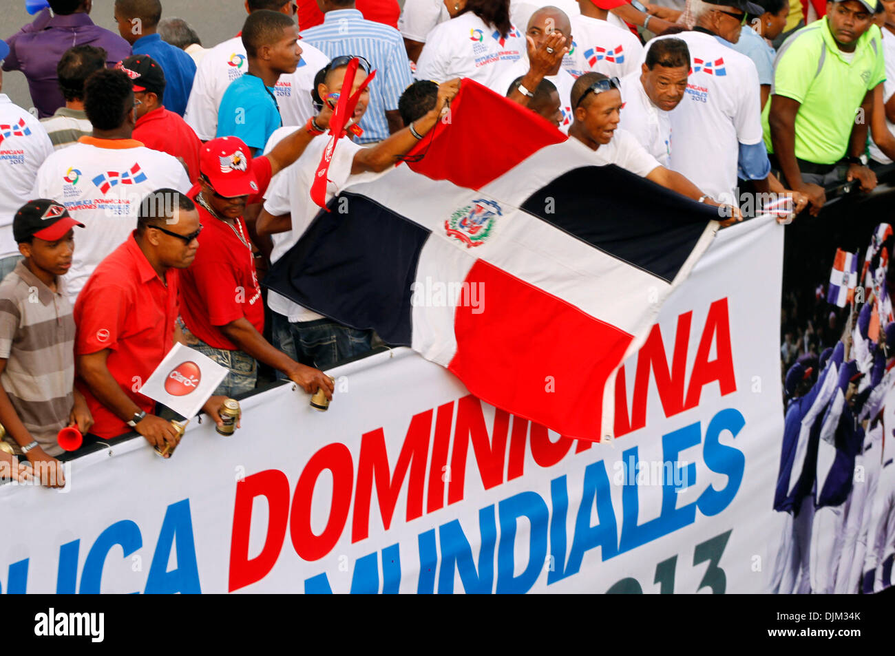 Santo Domingo, Dominican Republic . 28th Nov, 2013. Players of the ...