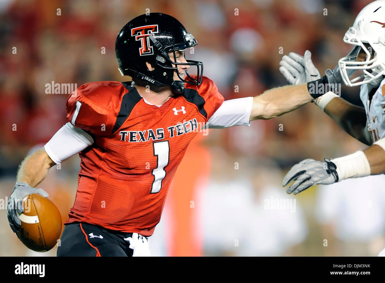 Texas tech quarterback steven sheffield hi-res stock photography and ...