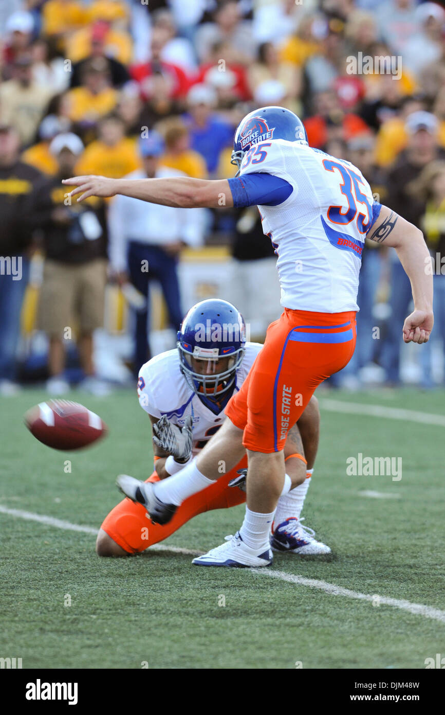 Sept. 18, 2010 - Laramie, Wyoming, United States of America - Boise ...