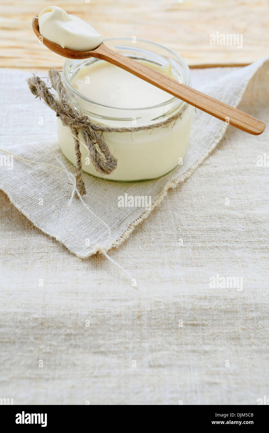 Cream dairy product hi-res stock photography and images - Alamy