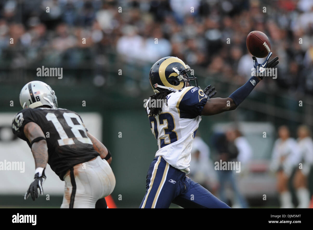 Oakland raiders wide receiver louis murphy hi-res stock photography and ...