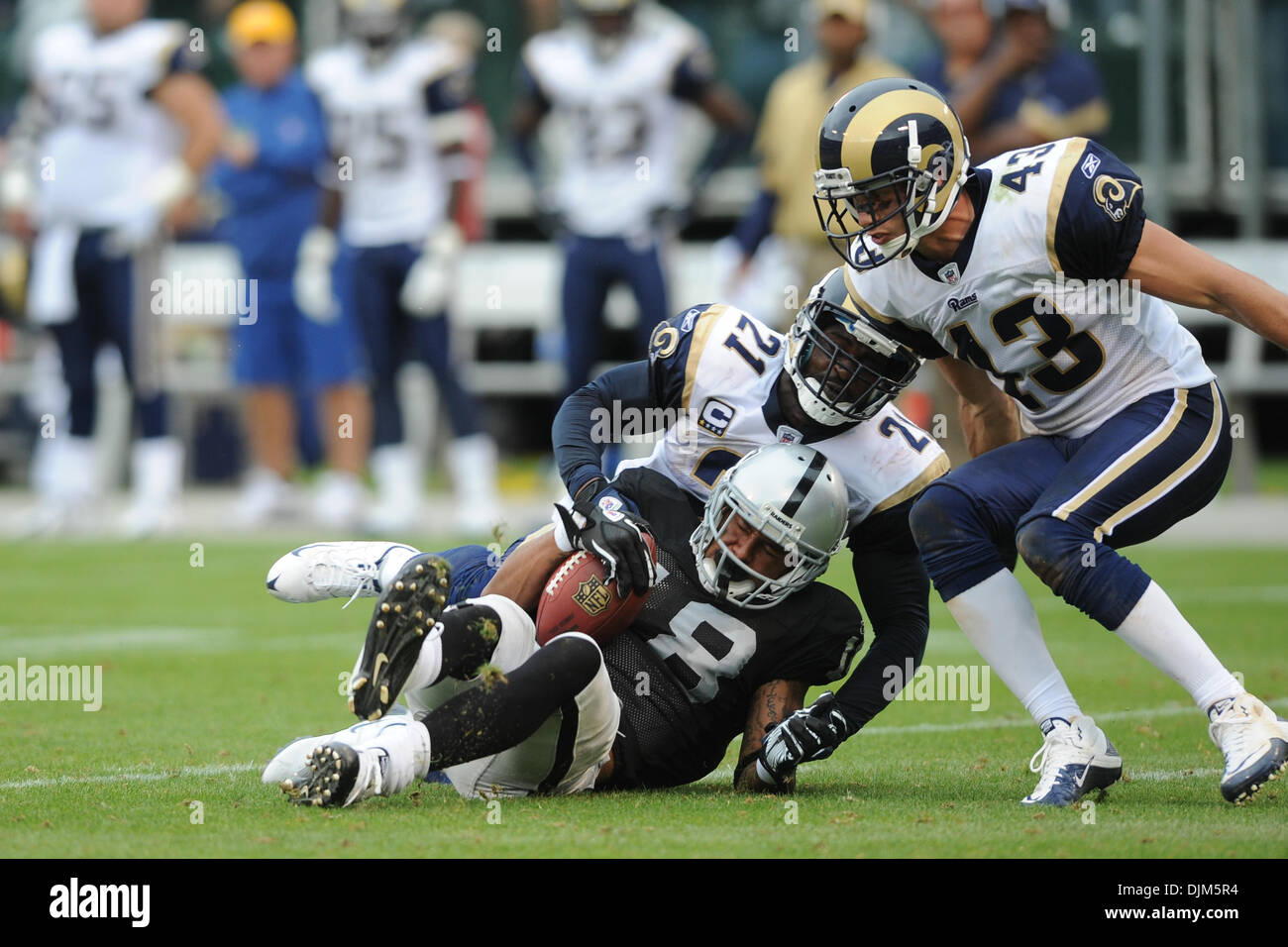 Oakland raiders wide receiver louis murphy hi-res stock photography and ...