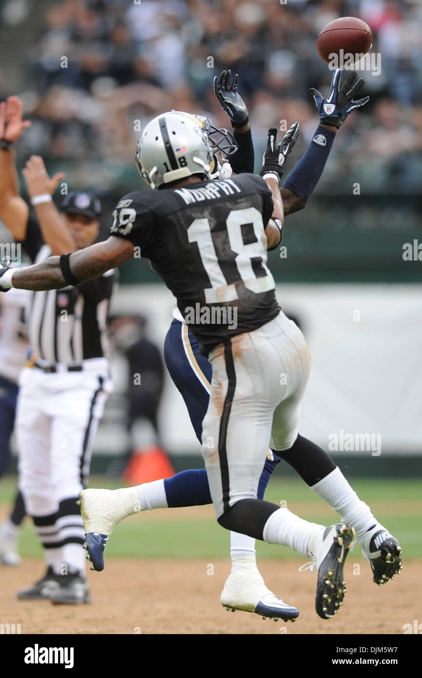 Oakland raiders wide receiver louis murphy hi-res stock photography and ...