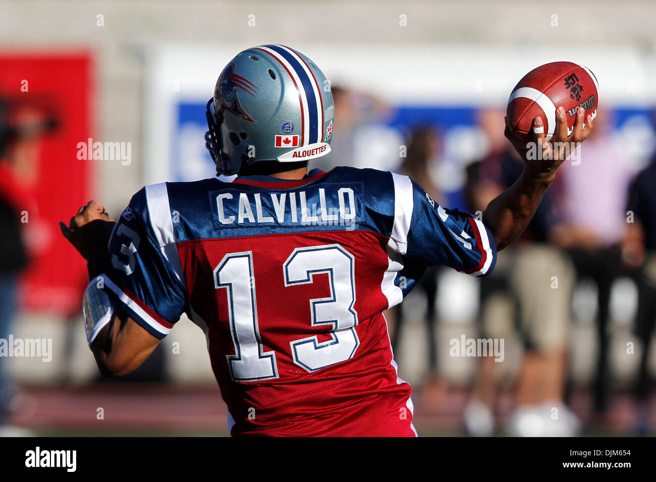 Montreal football calvillo hi-res stock photography and images - Alamy