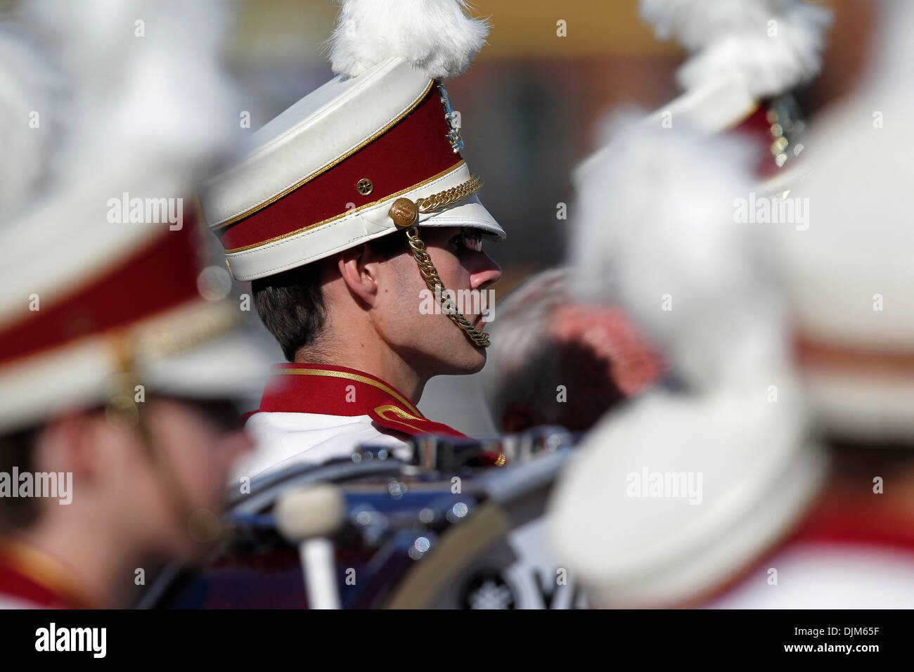 College band on field hi-res stock photography and images - Alamy