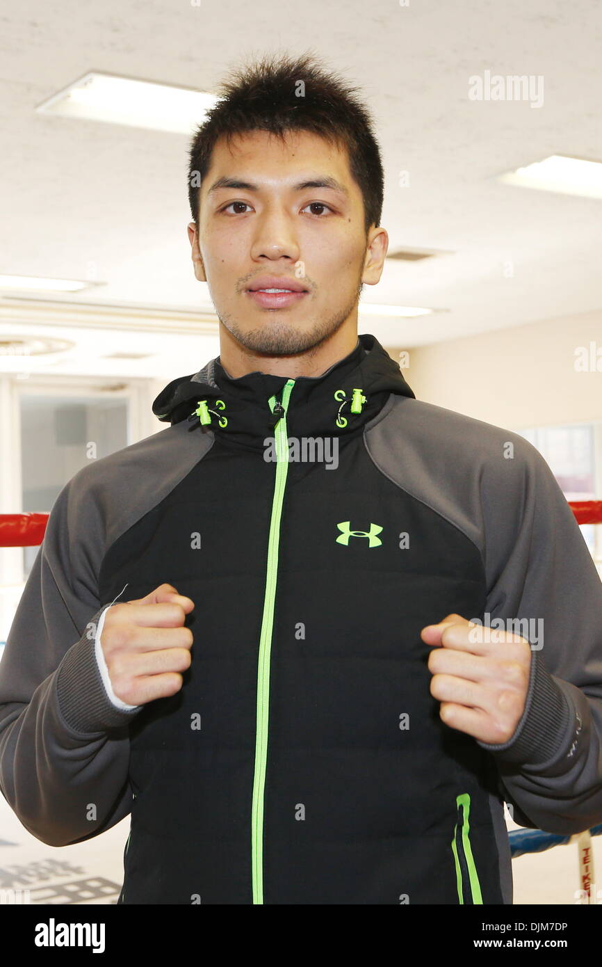 Teiken boxing gym, Tokyo, Japan. 29th Nov, 2013. Ryota Murata, NOVEMBER ...