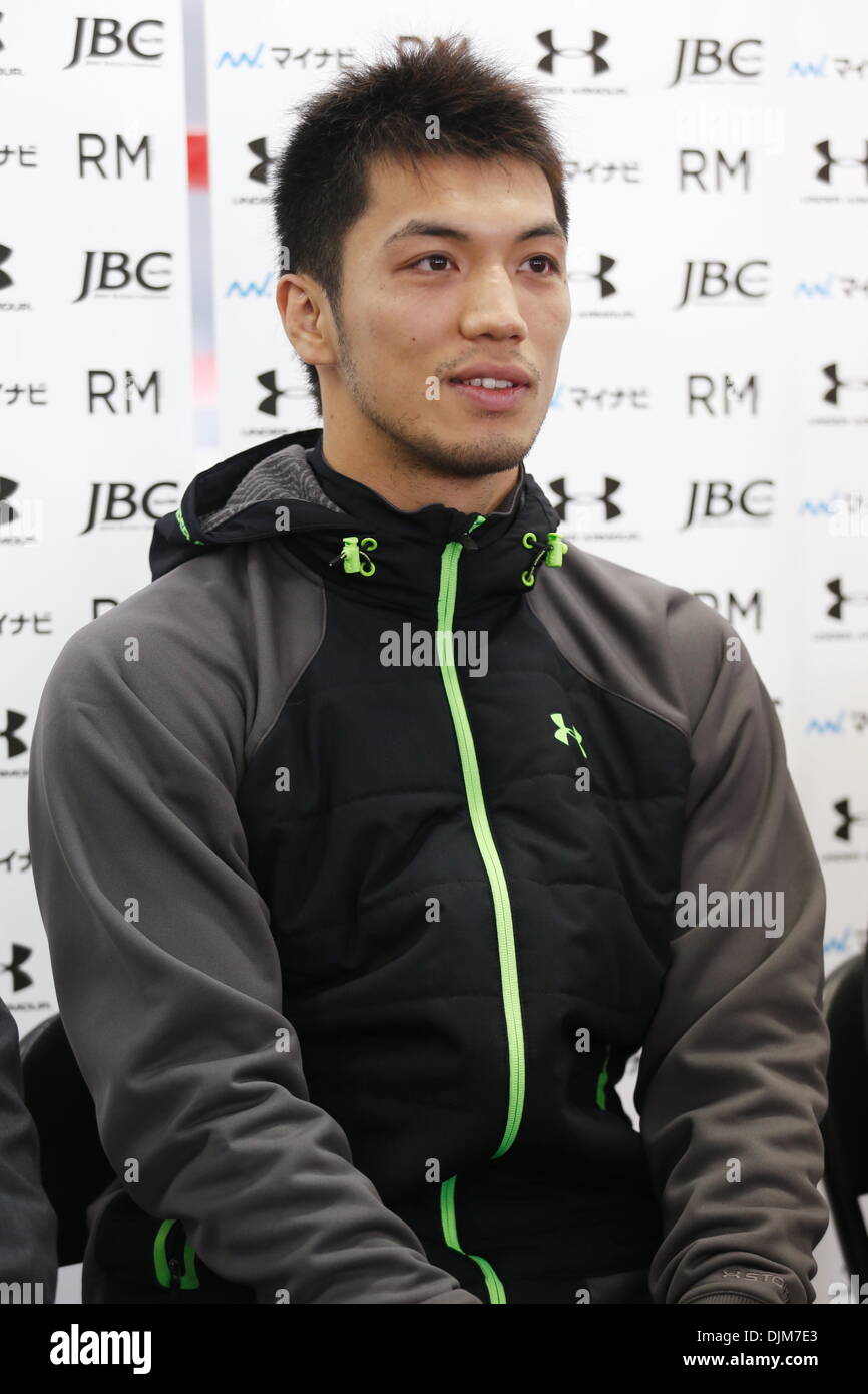 Teiken boxing gym, Tokyo, Japan. 29th Nov, 2013. Ryota Murata, NOVEMBER ...