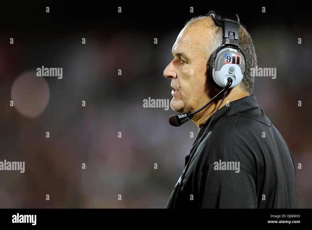 Sept. 24, 2010 - Dallas, Texas, United States of America - SMU head ...