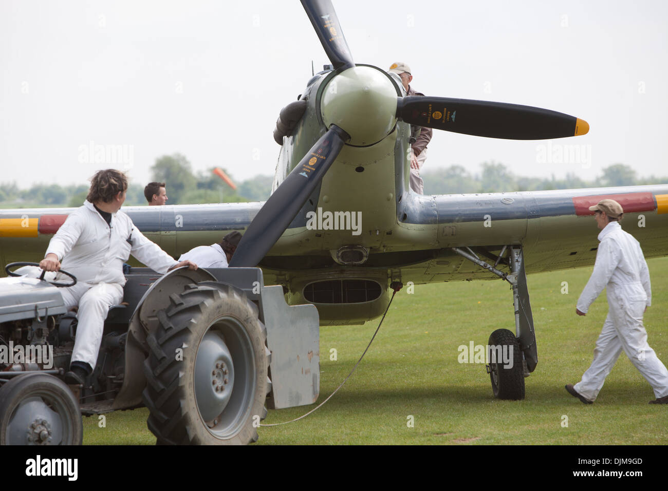 A Sea Hurricane ex-RAF aircraft at a Shuttleworth Collection air ...