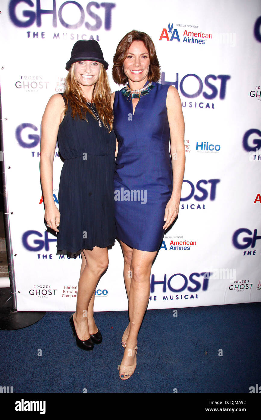 Heather Thomson and LuAnn de Lesseps Broadway opening night of 'Ghost ...
